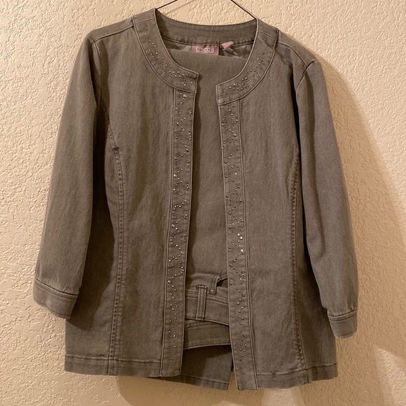 Chico's | Jeans | Chicos Denim 2piece Jeans And Jacket Set | Poshmark